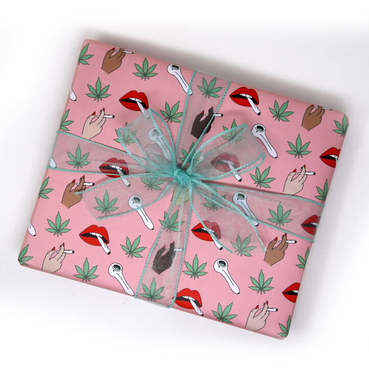 Weed Marijuana Gift Wrap - Unblushing