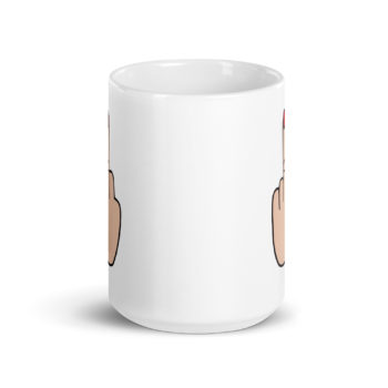 Middle Finger Mug - Unblushing